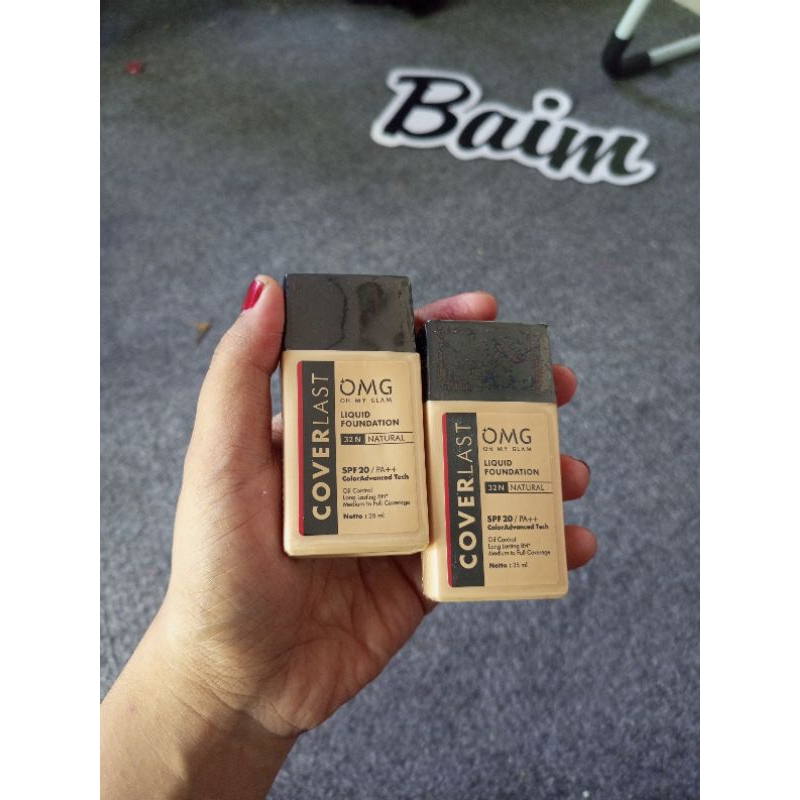 Jual foundation OMG | Shopee Indonesia