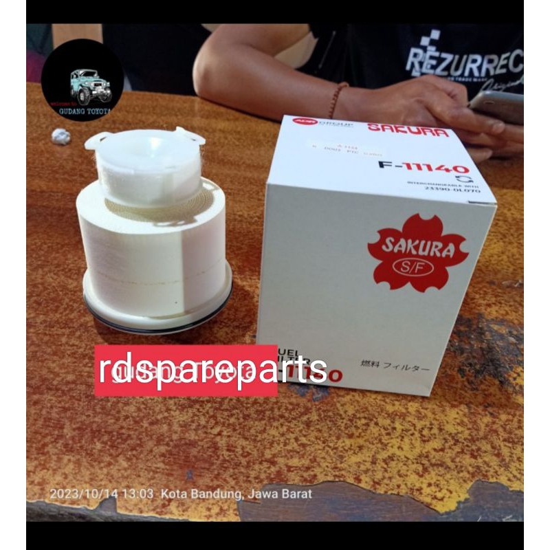 Jual Fuel Filter filter solar Toyota Hiace Fremio sakura | Shopee Indonesia