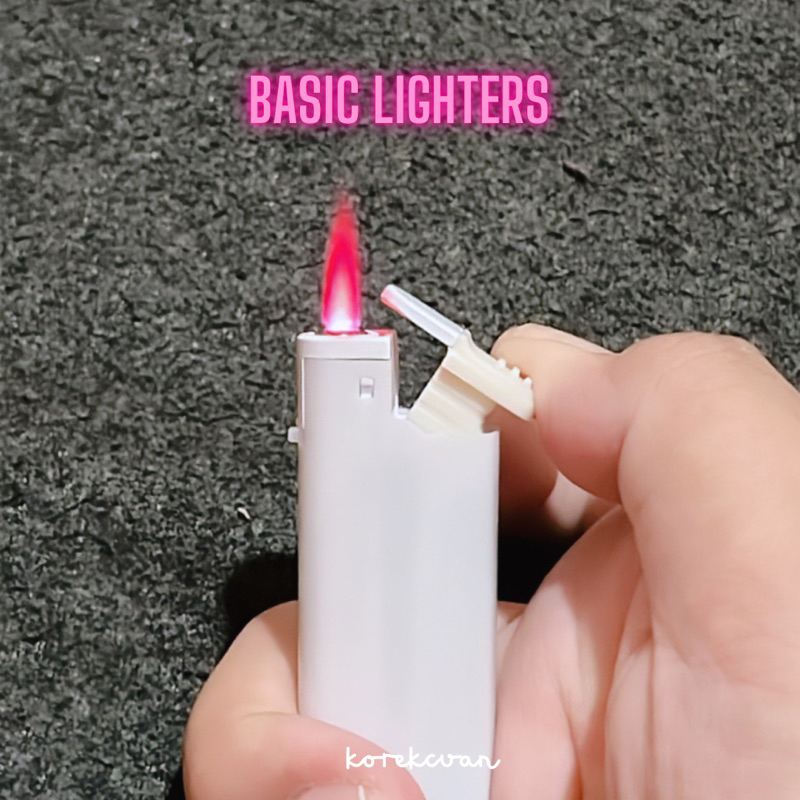 Jual BASIC PINK FLAMES | KOREK API PINK POLOS | Shopee Indonesia