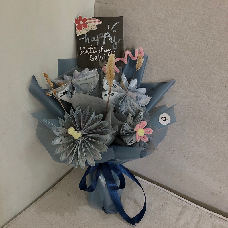 Jual money Bouquet (made by request) | Shopee Indonesia