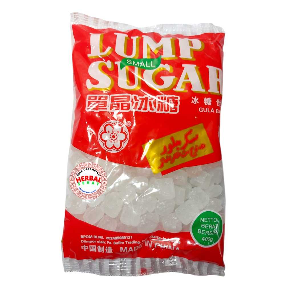 Jual Gula Batu Kristal Lump Sugar Small 400g / Gula Batu Cap Gajah 500g ...