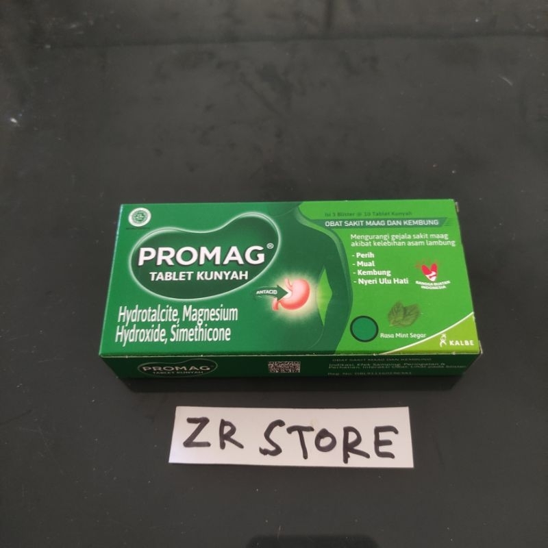Jual PROMAG TABLET 1 kotak isi 3 strip | Shopee Indonesia