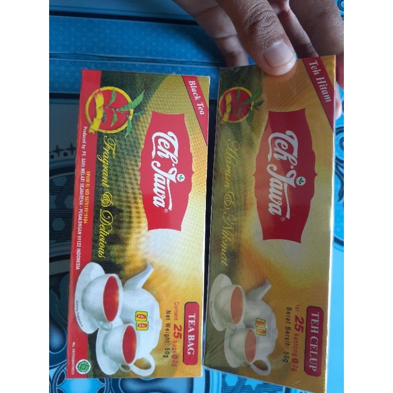 Jual teh java teh celup isi 25 lembar | Shopee Indonesia