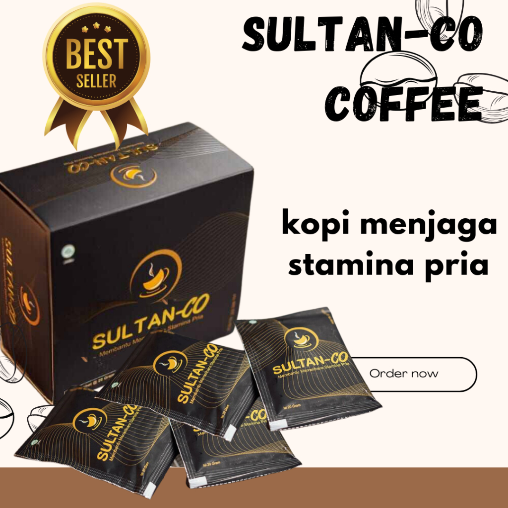 Jual Sultan-CO Coffee original asli | menjaga stamina pria saat di ranjang | kopi herbal alami ...