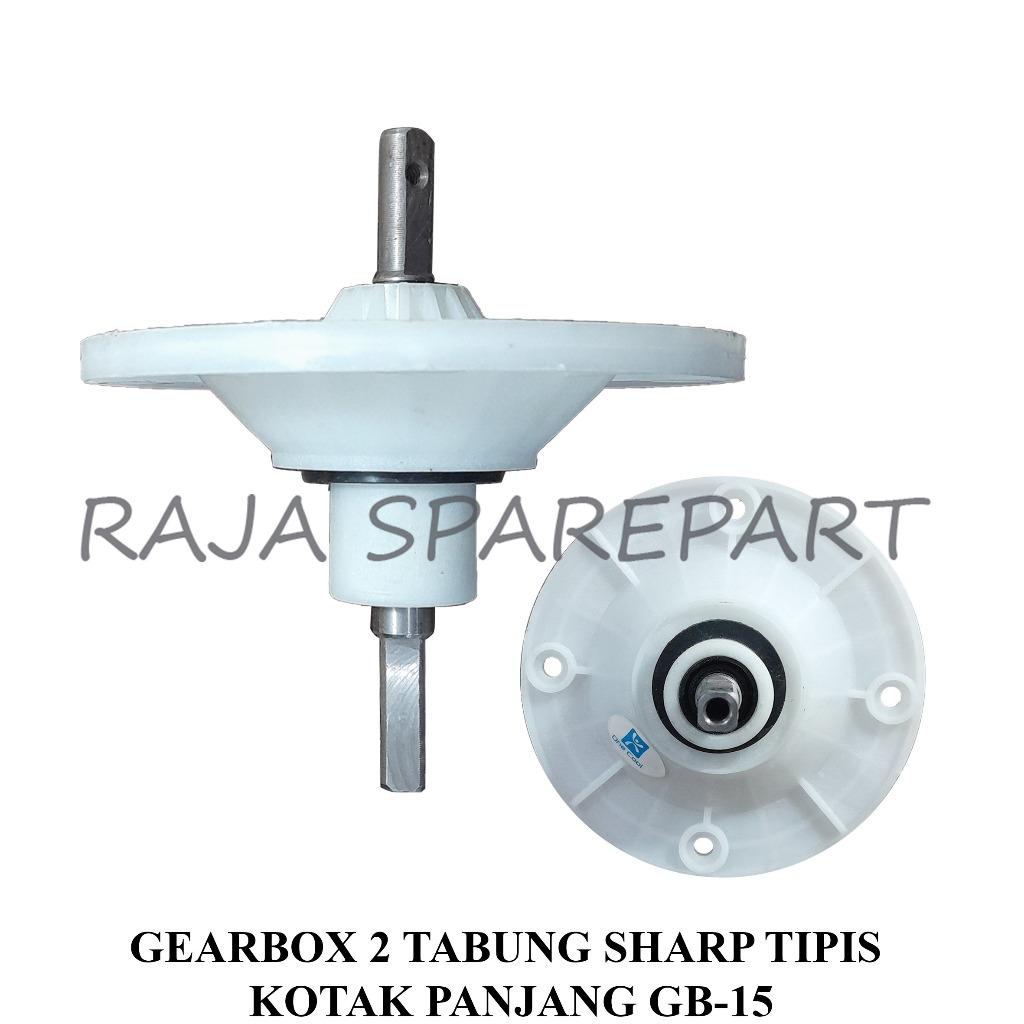 Jual GHKJ GEARBOX MESIN CUCI 2 TABUNG SHARP TIPIS KOTAK PANJANG GB15 ...