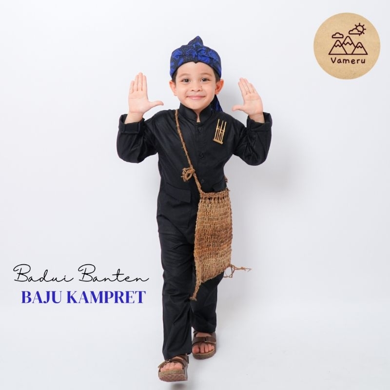 Jual VAMERU - BAJU ADAT BADUY BADUI ANAK BANTEN LAKI LAKI BAJU KAMPRET ...