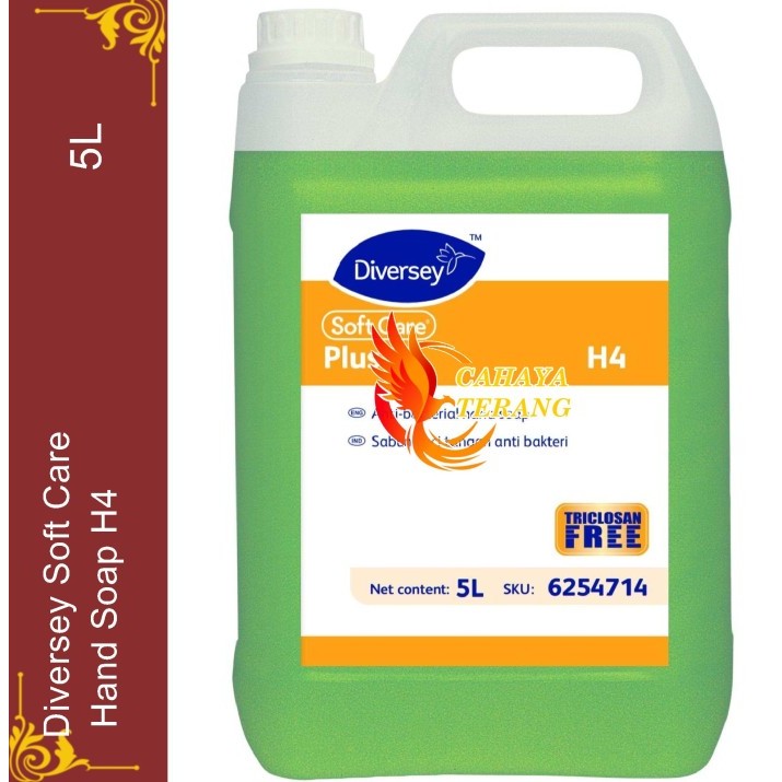 Jual Diversey Plus H4 Sabun Cuci Tangan Hand Soap Anti Bakteri Virus 5 ...