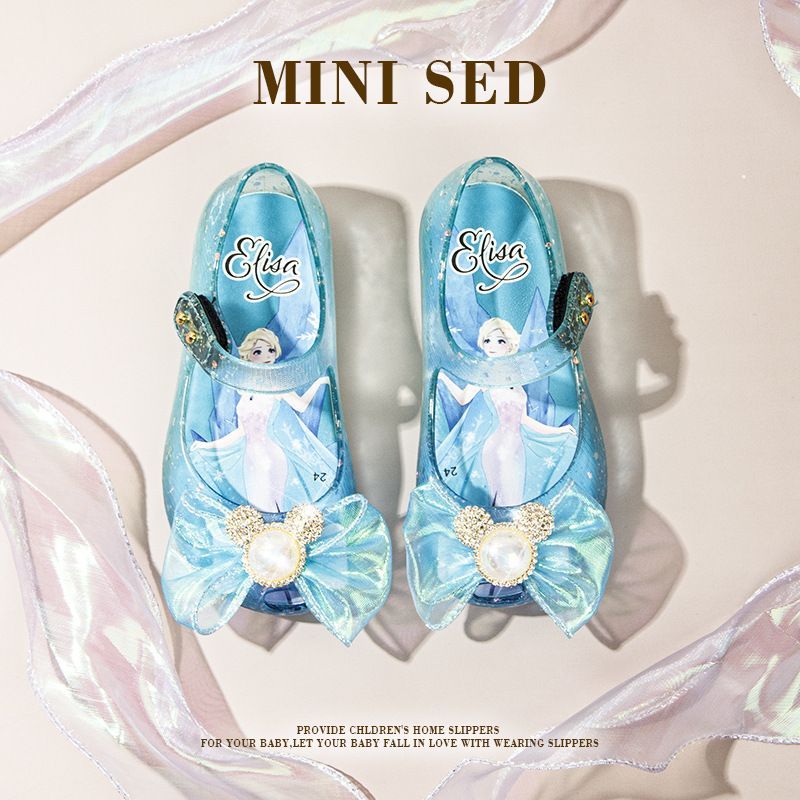 Jual FANCY-SEPATU JELLY CINDERELLA//SEPATU ANAK PEREMPUAN JELLY MICKEY ...