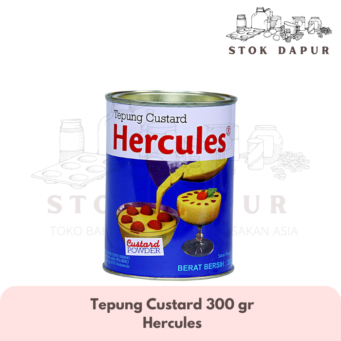 Jual Hercules Custard Powder 300gr / Custard Bubuk | Shopee Indonesia
