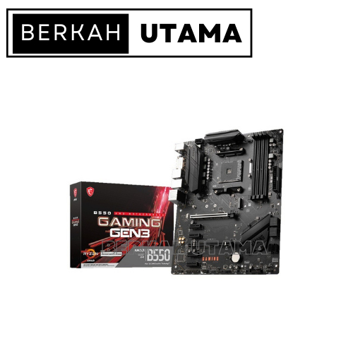 Jual MSI B550 GAMING GEN3 - ATX MOTHERBOARD AMD AM4 | Shopee Indonesia