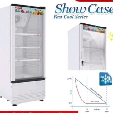 Jual SHOWCASE POLYTRON SCN 180L 3RAK TANGGUNG 200LITER / SCN 141X 3 RAK ...