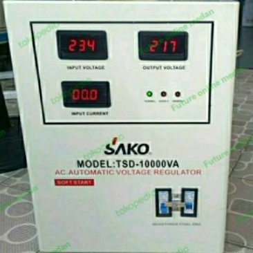 Jual Volt meter / Ampere meter Stabil Stabilizer SAKO / digital angka ...