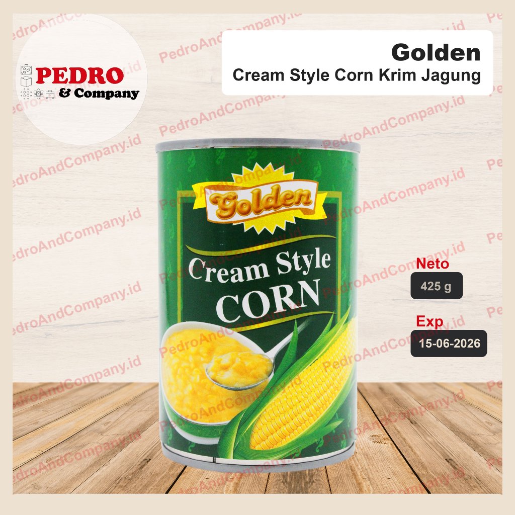 Jual golden cream style corn 425 gram - krim jagung kaleng thailand ...