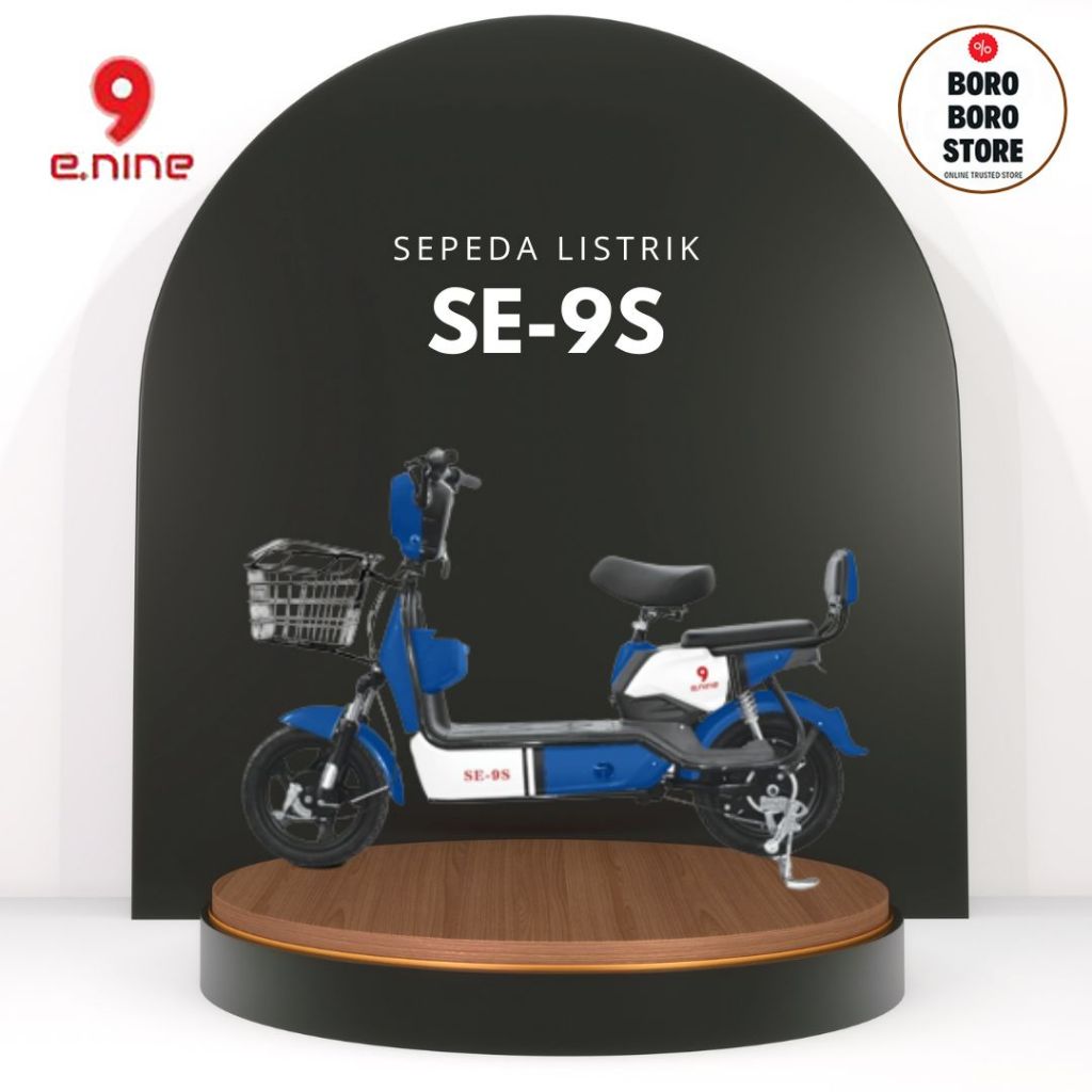 Jual SEPEDA LISTRIK E-NINE SE-9S GARANSI RESMI | Shopee Indonesia