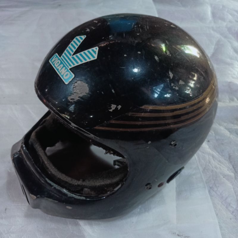Jual helm helmet helem fullface vigano Cakil segi lima jadul vintage ...