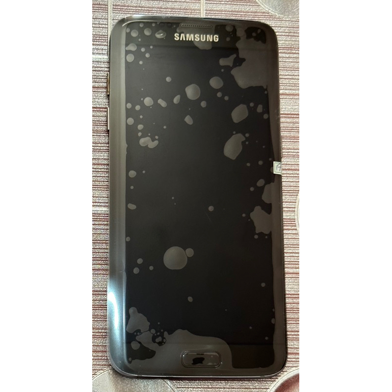 Jual lcd touchscreen+frame samsung S7 Edge sm-G935 original oled black ...