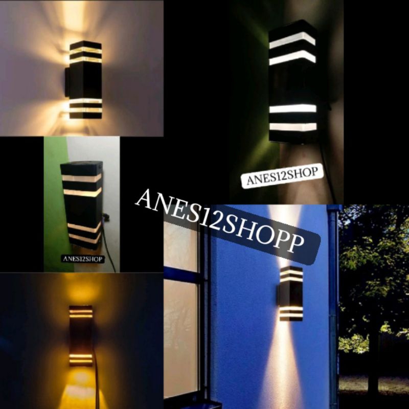 Jual Lampu hias dinding tempel tiang teras pilar dekorasi cafe Outdoor ...