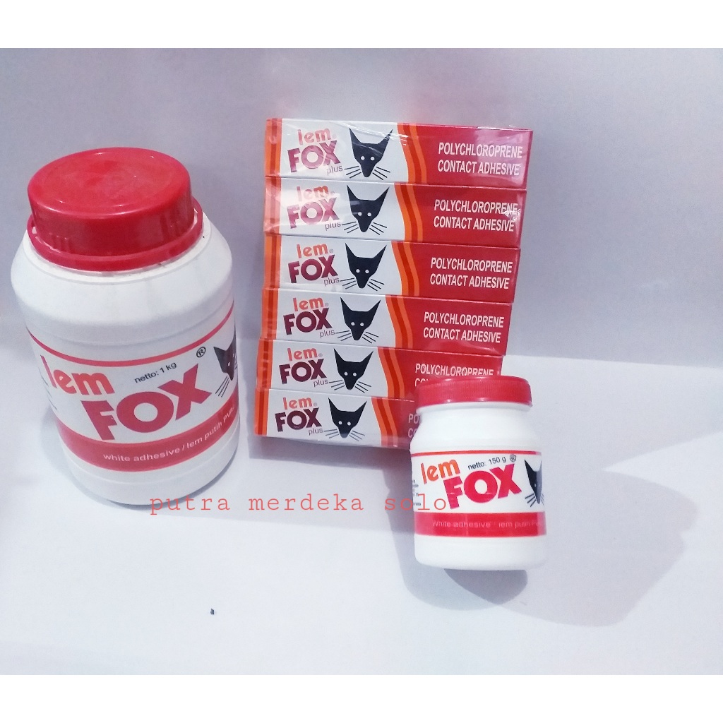 Jual Lem Fox PVAC Botol 1KG | Lem Putih Serba Guna Terbaik | Shopee ...