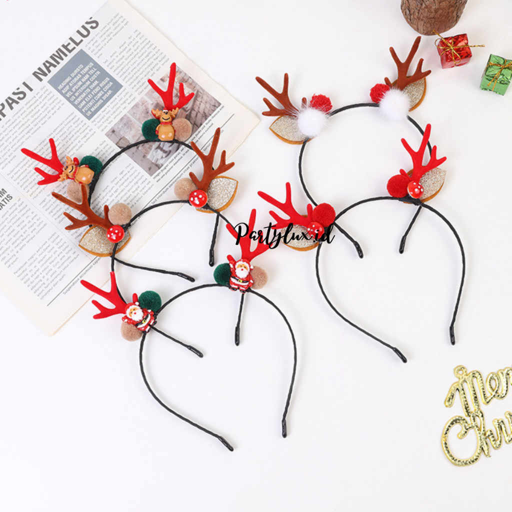 Jual BANDO NATAL REINDEER / BANDO NATAL TANDUK RUSA / BANDO LED / BANDO ...