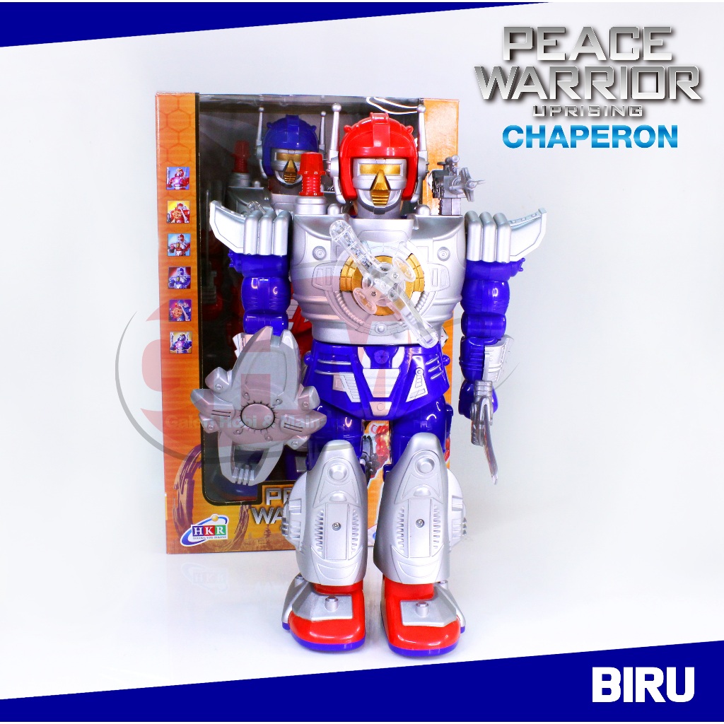 Jual Mainan Anak Robot Peace Warrior CHAPERON SUPER JUMBO 32.5 CM ... Jual Mainan Anak Robot Peace Warrior CHAPERON SUPER JUMBO 32.5 CM ...