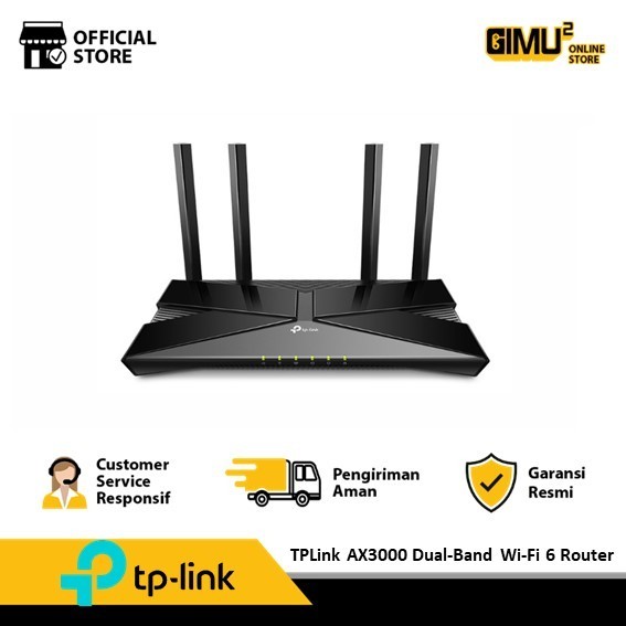 Jual TP-LINK Archer AX53 AX3000 Dual Band Gigabit Wireless WiFi 6 Router | Shopee Indonesia
