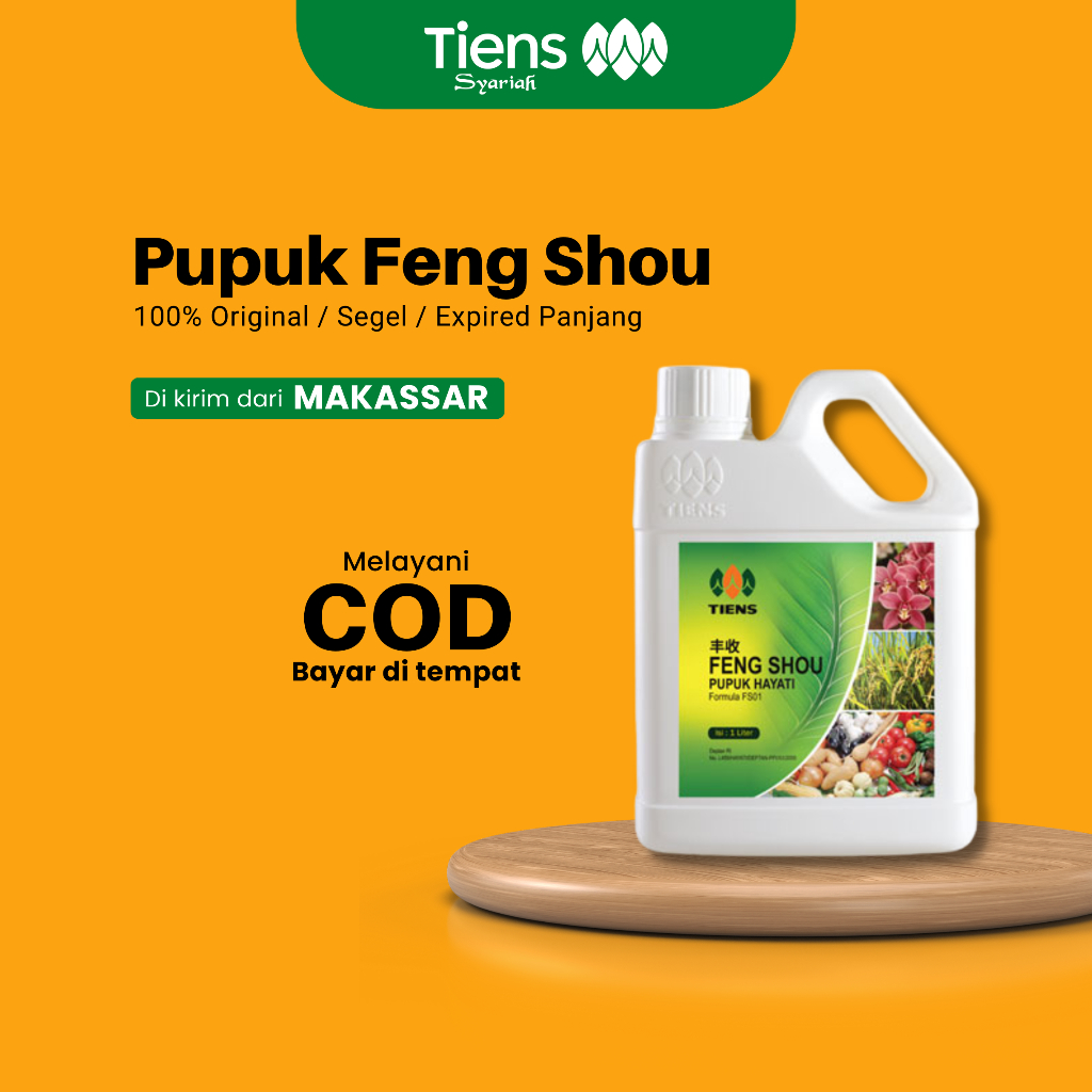Jual Pupuk Feng Shou Tiens Original | Pupuk Hayati Feng Shou Tiens ...