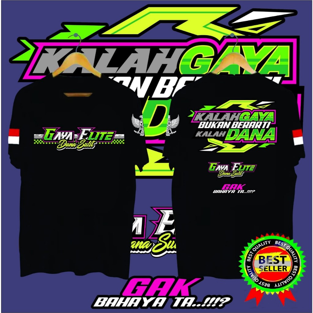 Jual KAOS PRIA GAYA ELITE DANA SULIT | SIMPLE, DINAMIS, DAN MEMBERIKAN ...