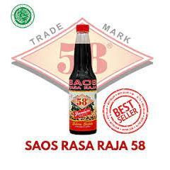 Jual TERMURAH SAOS RAJA RASA BOTOL 58 UKURAN 135 ML DAN UKURAN 600 ML ...