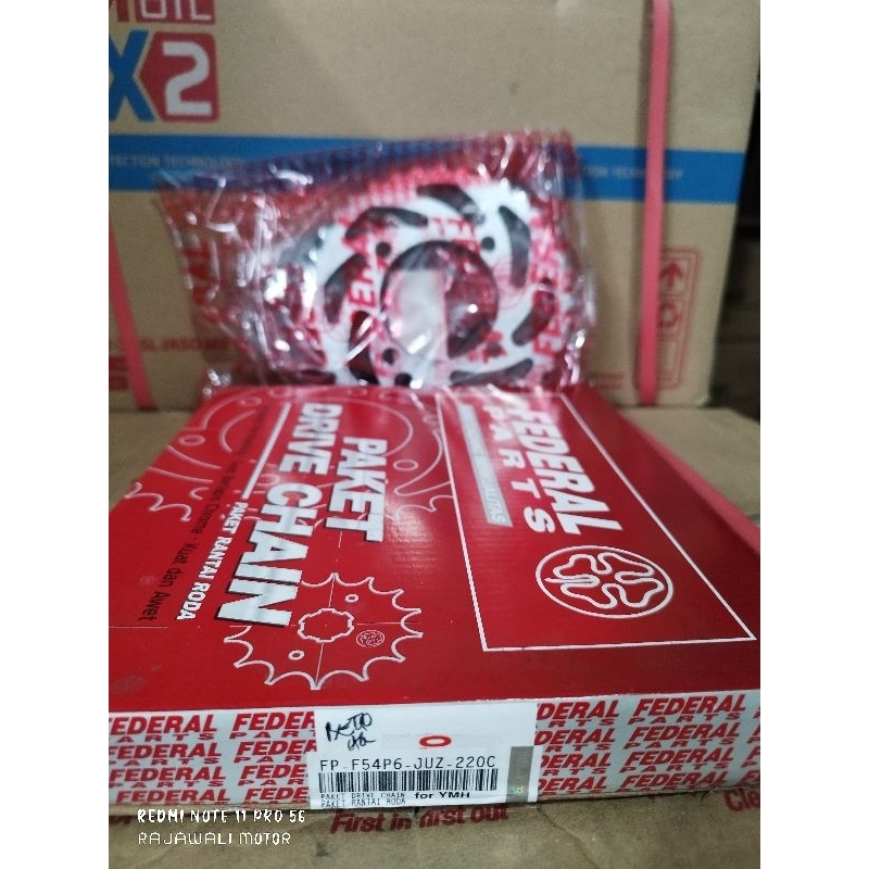 Jual FP-F54P6-JUZ-220C gearset jupiter z federal original | Shopee ...