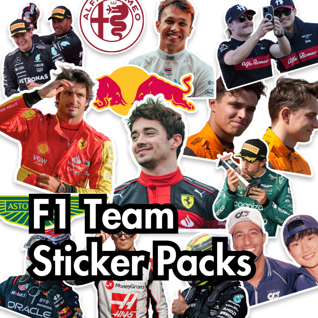 Jual F1 Sticker Pack Formula 1 - 2023 Team Drivers Edition [Downforce ...