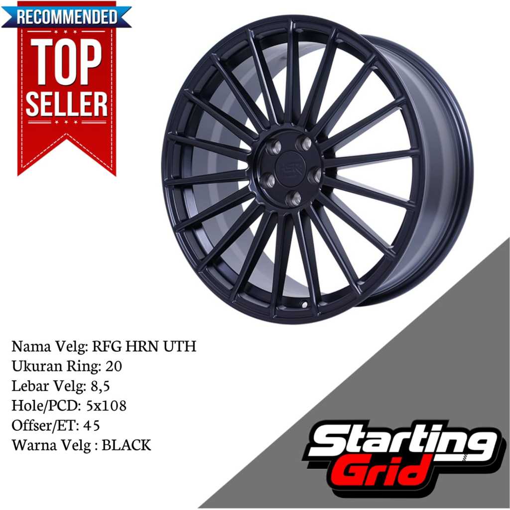 Jual Velg Mobil HSR Forged Ring 20 Untuk Ford Focus, Jaguar, Peugeot, Rangerover evoque, Volvo ...