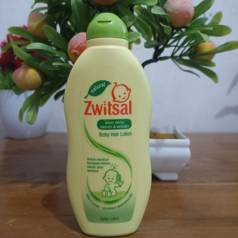 Jual Zwitsal hair lotion/ minyak rambut 100ml aloevera (cek deskrip ...