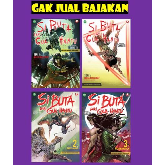 Jual Si Buta dari Gua Hantu / Komik Ganesh Th | Shopee Indonesia