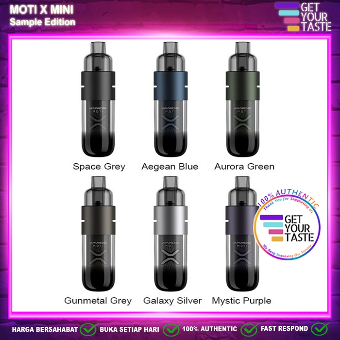 Jual Vaporesso Moti X Mini 29W 1150mAh Pod Kit Authentic (SAMPEL ...