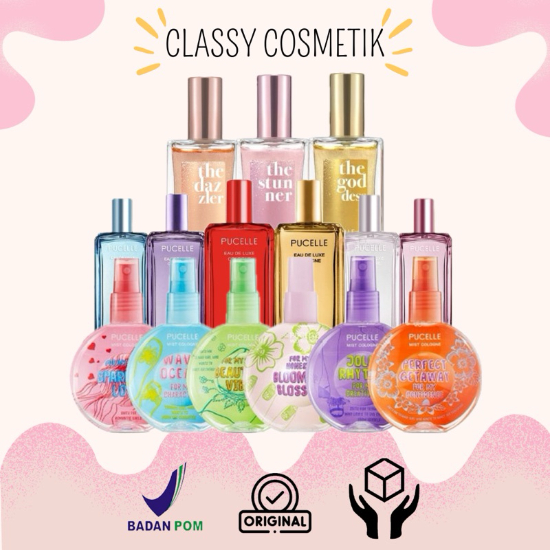 Jual PUCELLE Mist Cologne | Eau De Luxe Cologne | Eau De Luxe Parfum ...