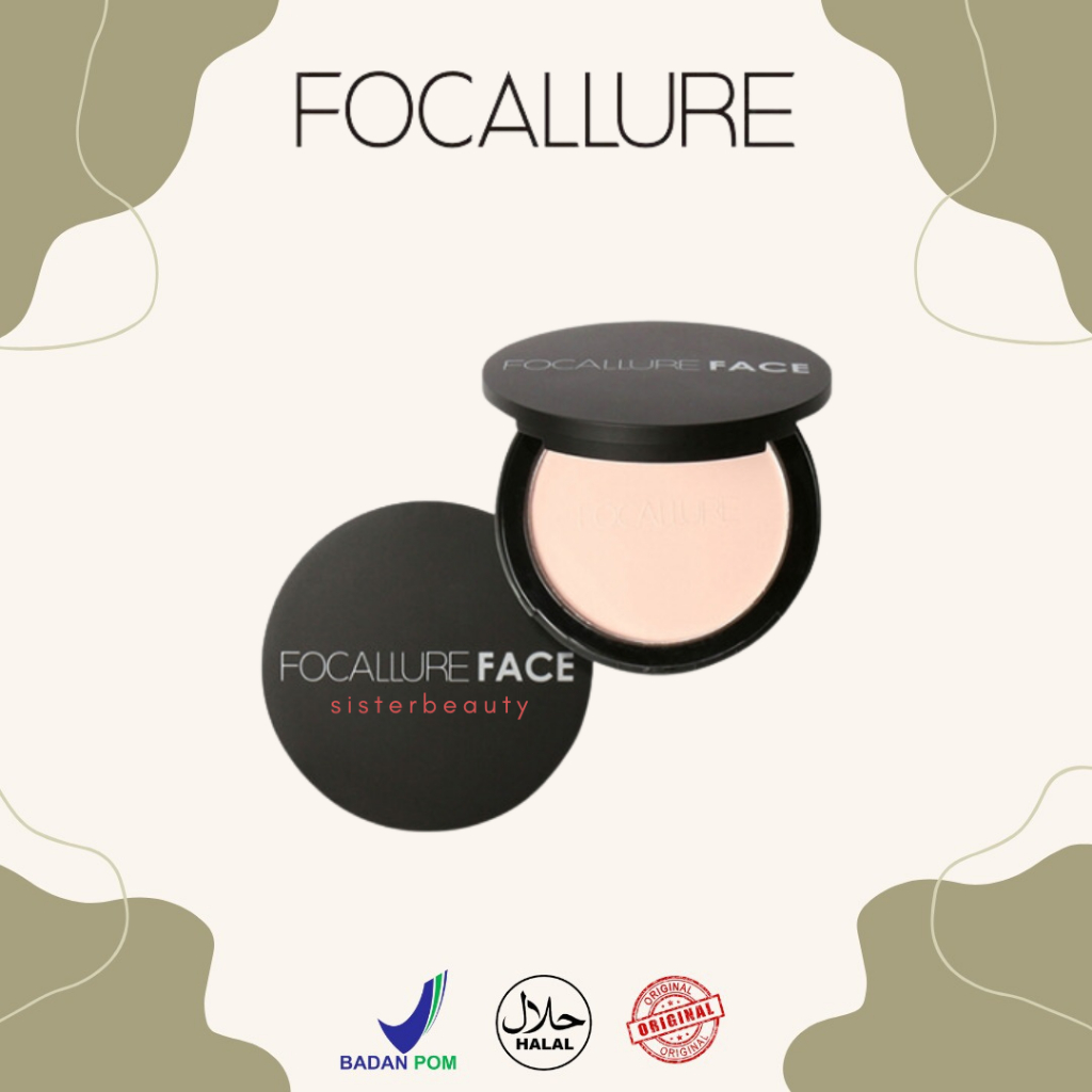 Jual SisterBeauty - Focallure Oil-control Pressed Powder-Matte Bedak ...