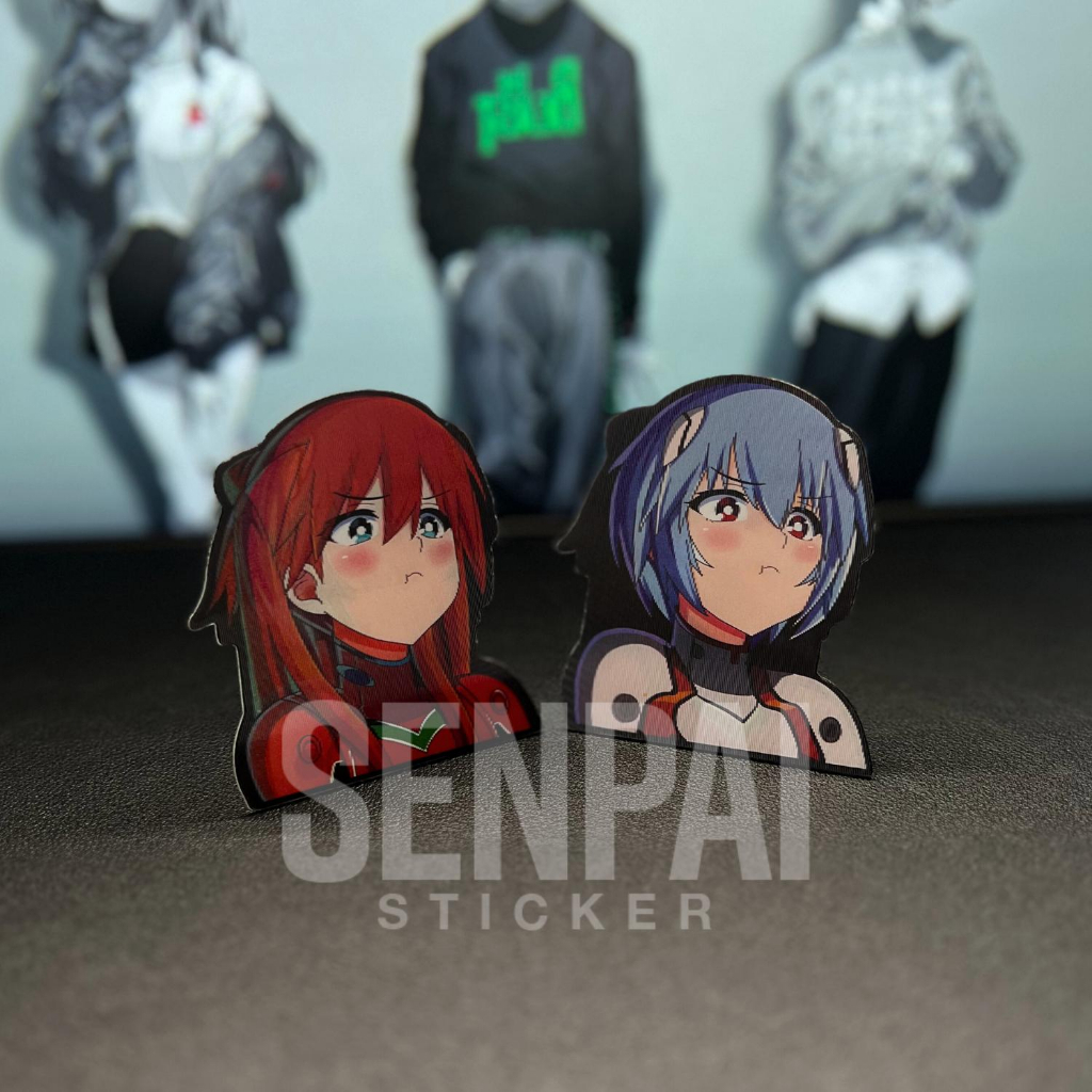 Jual MINI SENPAI STICKER Stiker Anime 3D KECIL TER MURAH | Levi Makima ...