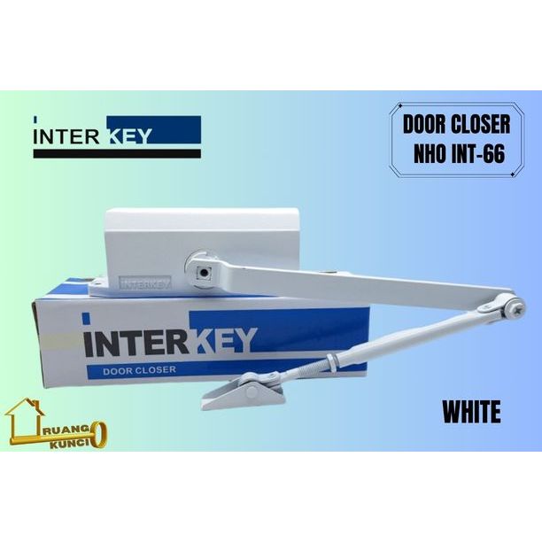 Jual DOOR CLOSER INTERKEY / PENUTUP PINTU OTOMATIS (NON HOLD OPEN) | Shopee Indonesia