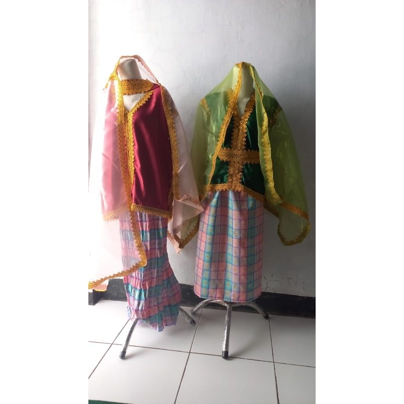 Jual Baju Adat Sumbawa Satu Set Lengkap Ukuran Medium | Shopee Indonesia
