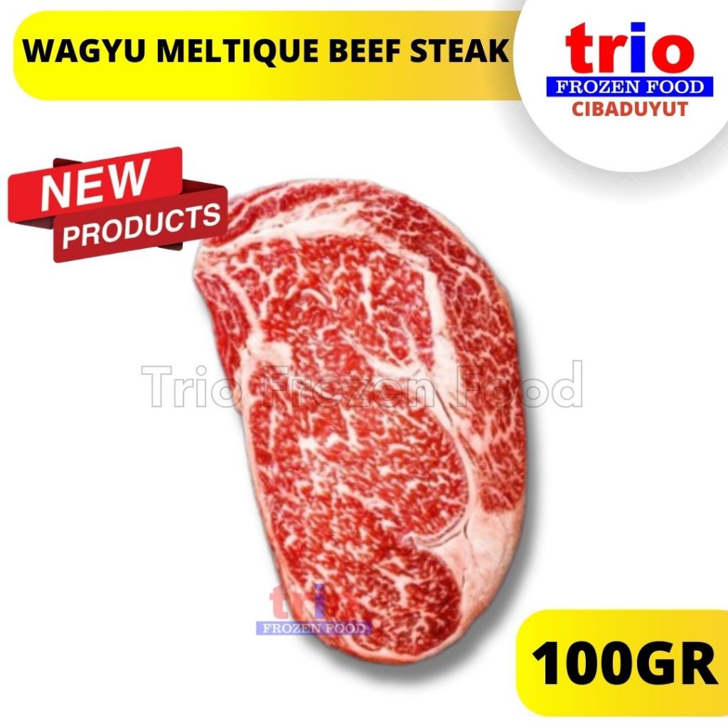 Jual WAGYU MELTIQUE BEEF STEAK - 100GR | Shopee Indonesia