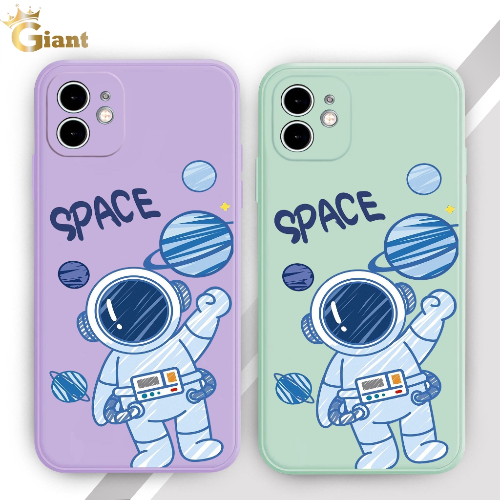 Jual Case kartun astronot lucu Samsung A24 A535G A54 A23 A14 A04S A04E A04 A03S A03CORE A50 ...