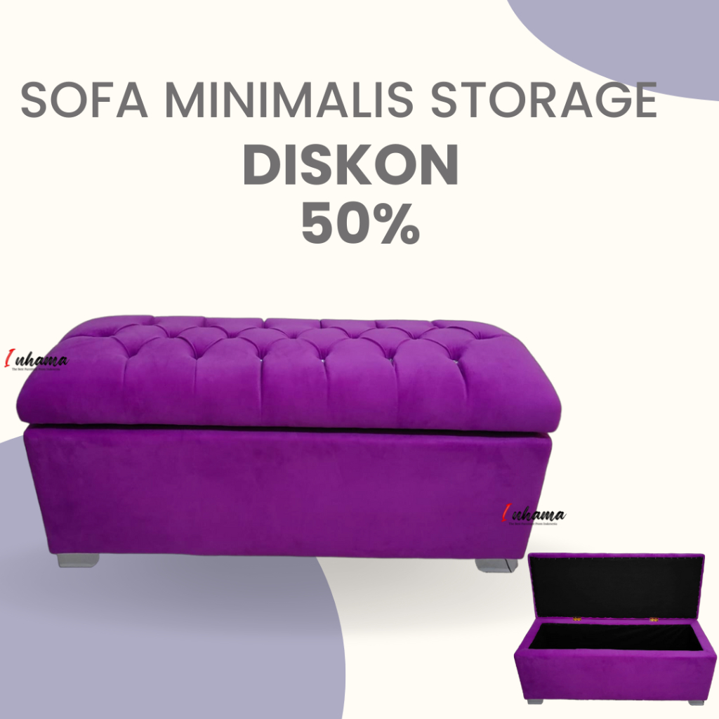 Jual SOFA STORAGE TEMPAT PENYIMPANAN MULTIFUNGSI | SOFA BENCH BUKA ...