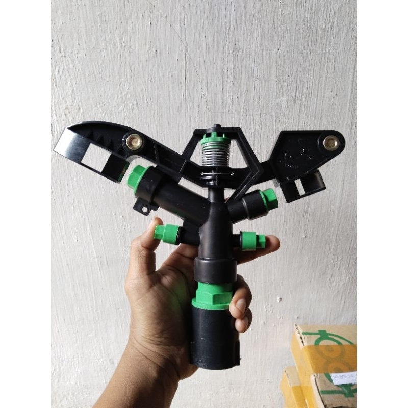 Jual Sprinkler 4 Nozzle Mutar 360 Drajat Sprinkler 1 inchi sprinkle ...