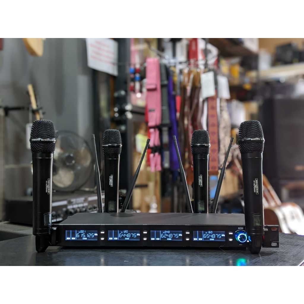 Jual Recording Tech RT Super400 / Super 400 4 Channel Wireless Mic ...