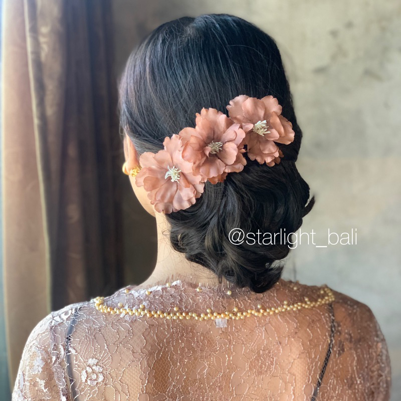 Jual Starlight Bali || Semanggi Bunga Dahlia / Aksesoris Rambut ...