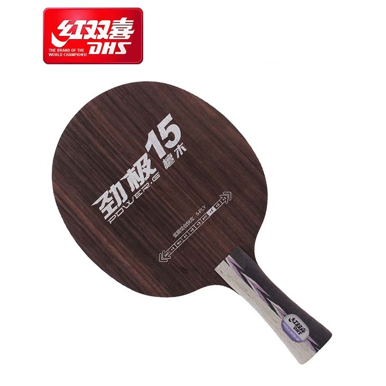 Jual DHS Double Happiness Blade / Kayu Power G-15 / PG 15 | Shopee ...