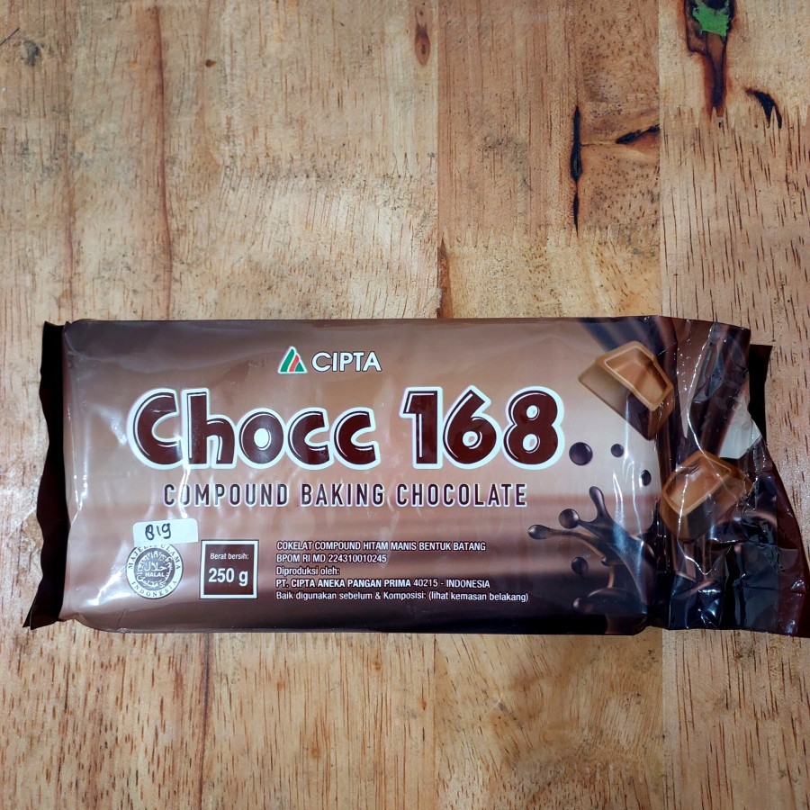 Jual COKELAT BATANGAN CHOCC 168 250 GR | Shopee Indonesia