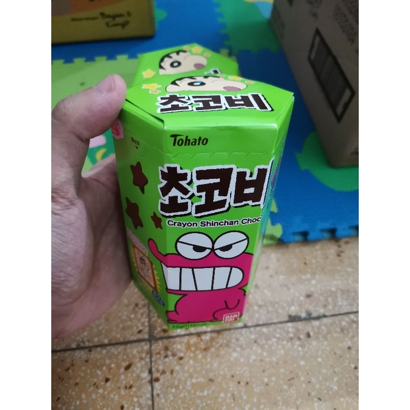 Jual Chocobi Crayon Shinchan Korea | Shopee Indonesia