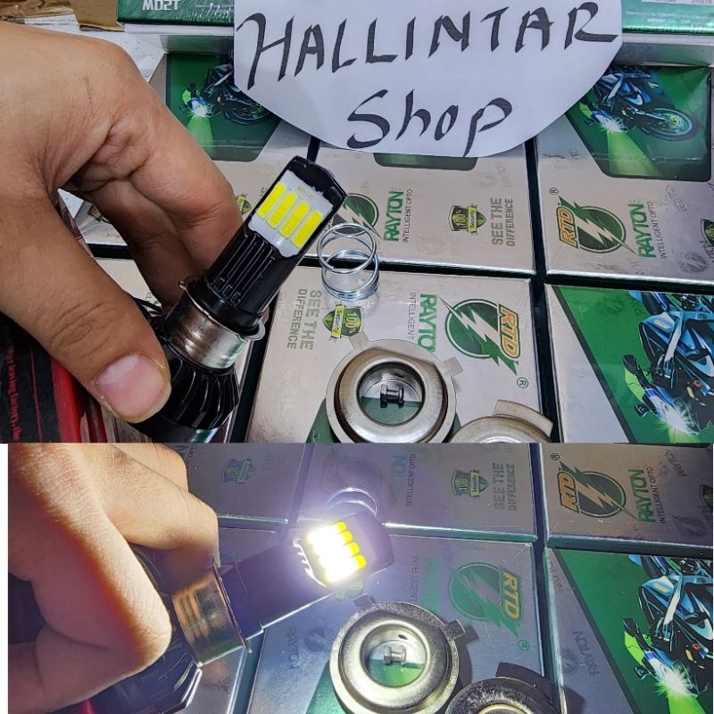 Jual Lampu LED RTD 8 Sisi Warna Putih untuk Motor dan Mobil 35 Watt Original 100% by Rayton ...