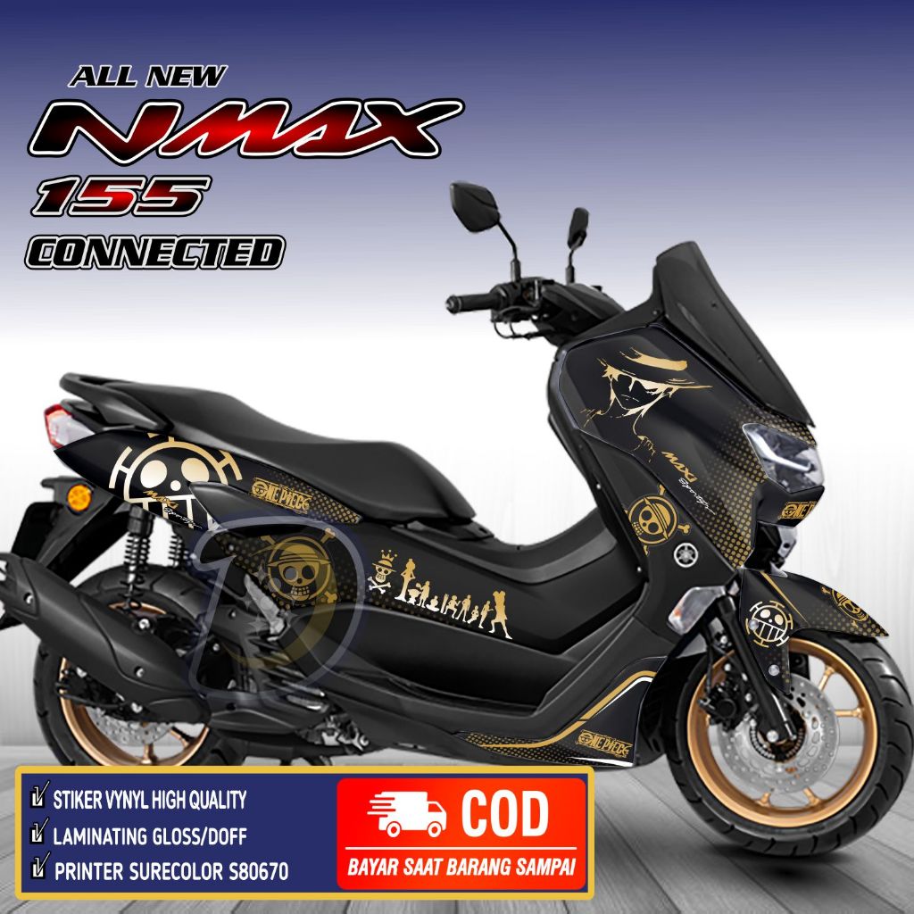 Jual COD / Bayar Ditempat Decal Nmax 155 New Striping Nmax New 2020 ...